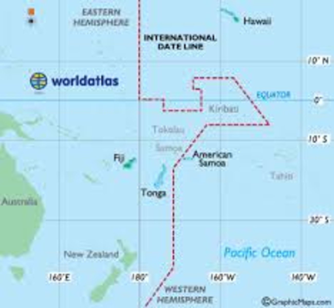 ESDA | Date Line Issues in the South Pacific