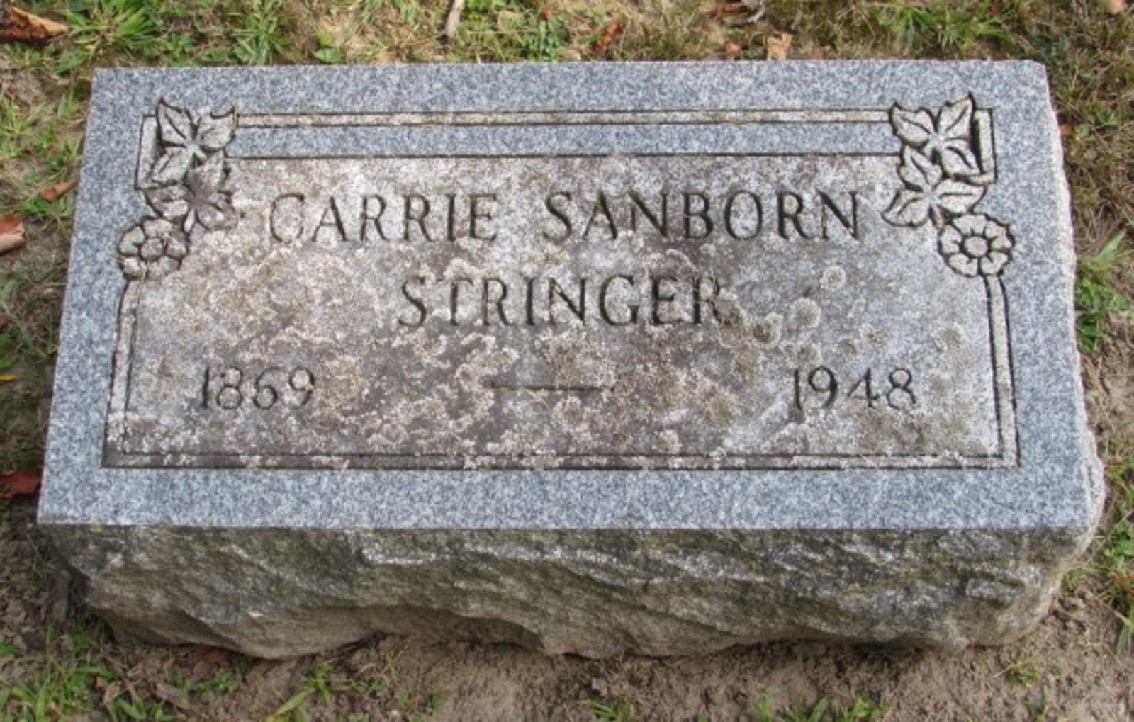 ESDA | Stringer, Rodney George (1851–1914) and Caroline “Carrie” (Sanborn) (1869–1948)