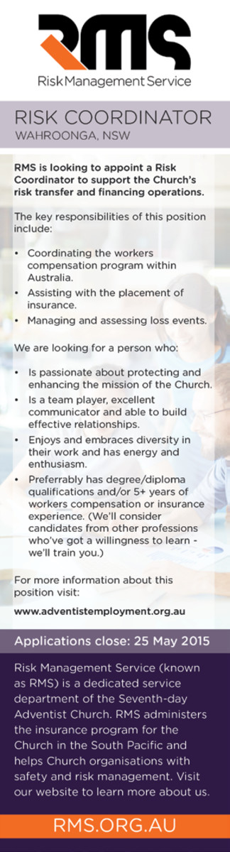 ESDA | Risk Management Service South Pacific Division