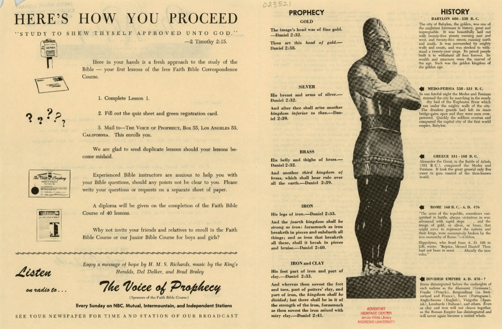 ESDA | Voice of Prophecy