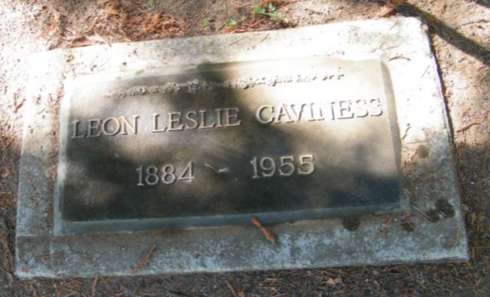 ESDA | Caviness, Leon Leslie (1884–1955)