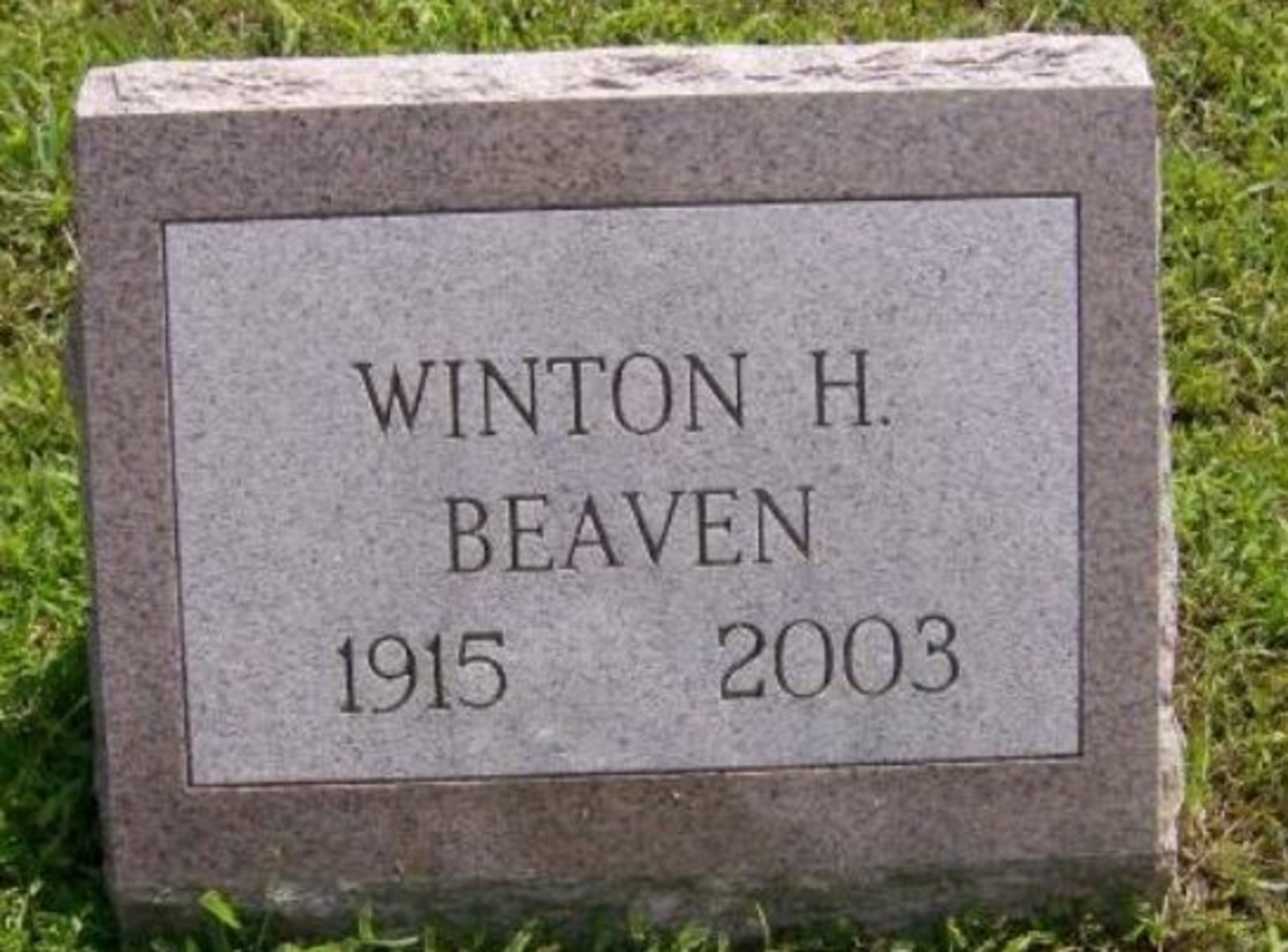 ESDA | Beaven, Winton Henry (1915–2003)